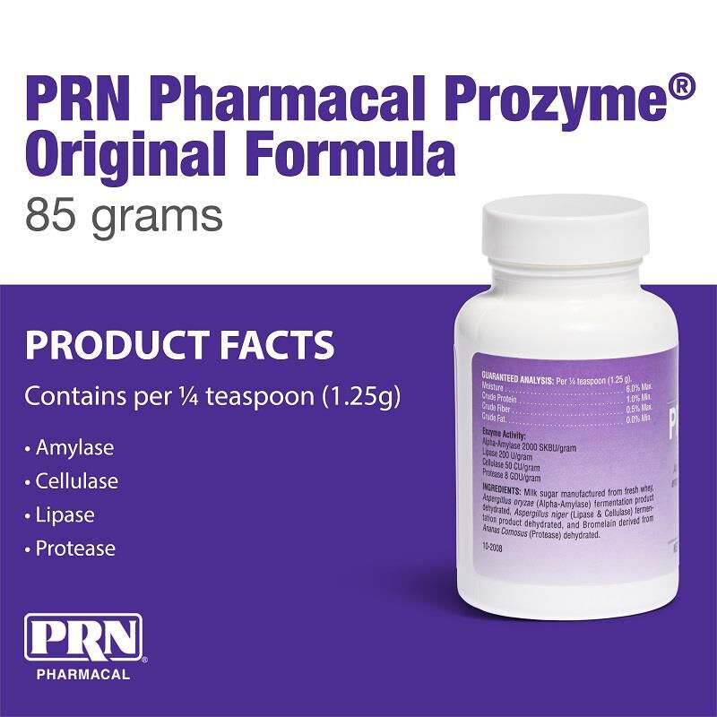 Prozyme digestive enzymes | Buy Prozyme for cats and dogs