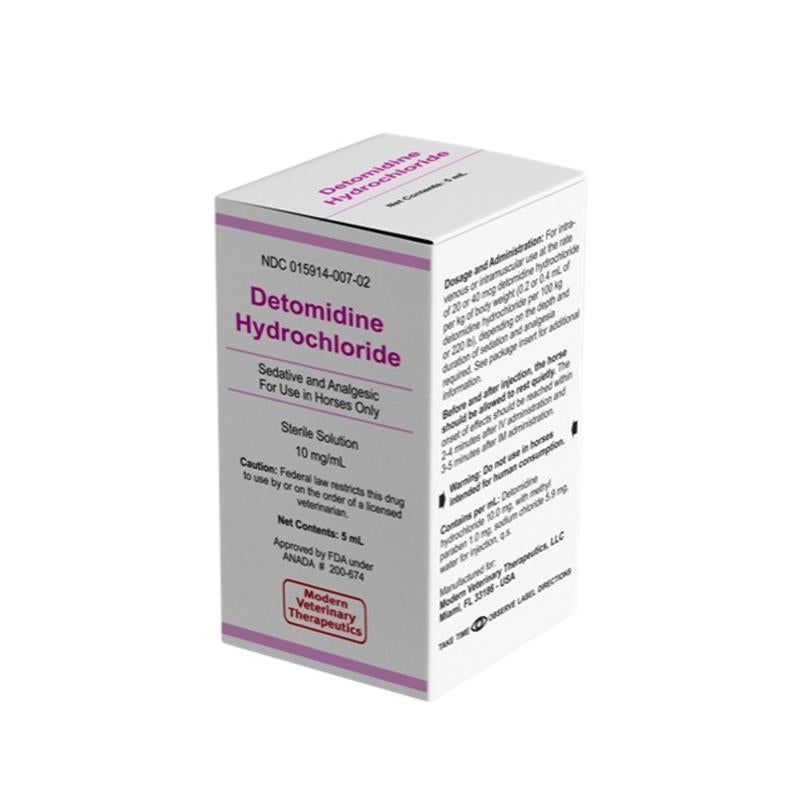 Detomidine Hydrochloride Injectable 10 mg/ml