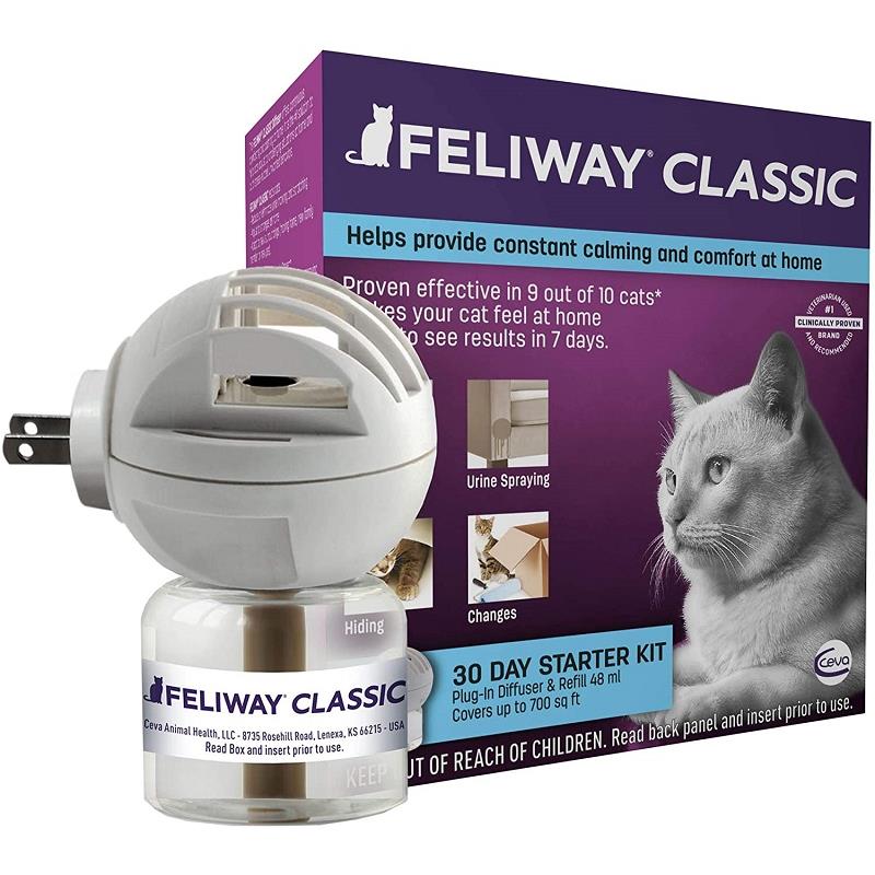 Feliway Classic Diffuser Plug-In Starter Kit for Cats | Allivet