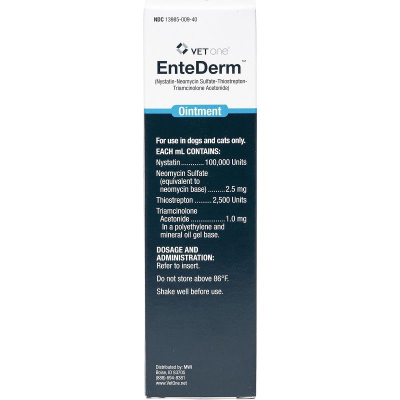 EnteDerm Ointment for Dogs and Cats | Cheap EnteDerm Ear Care | Allivet ...