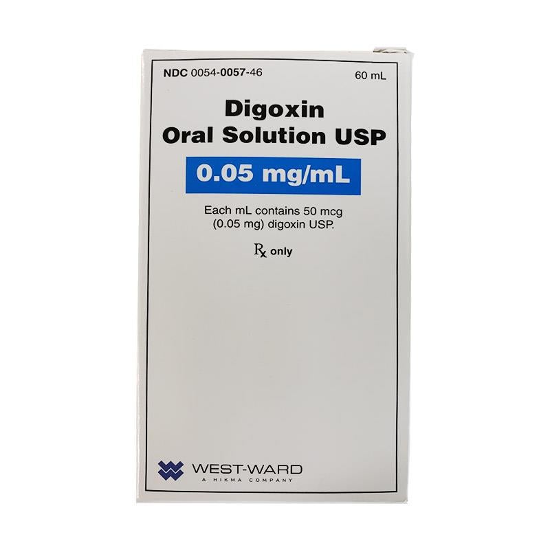 Digoxin Oral Solution USP 0.05 mg/ml, 60 ml | Allivet