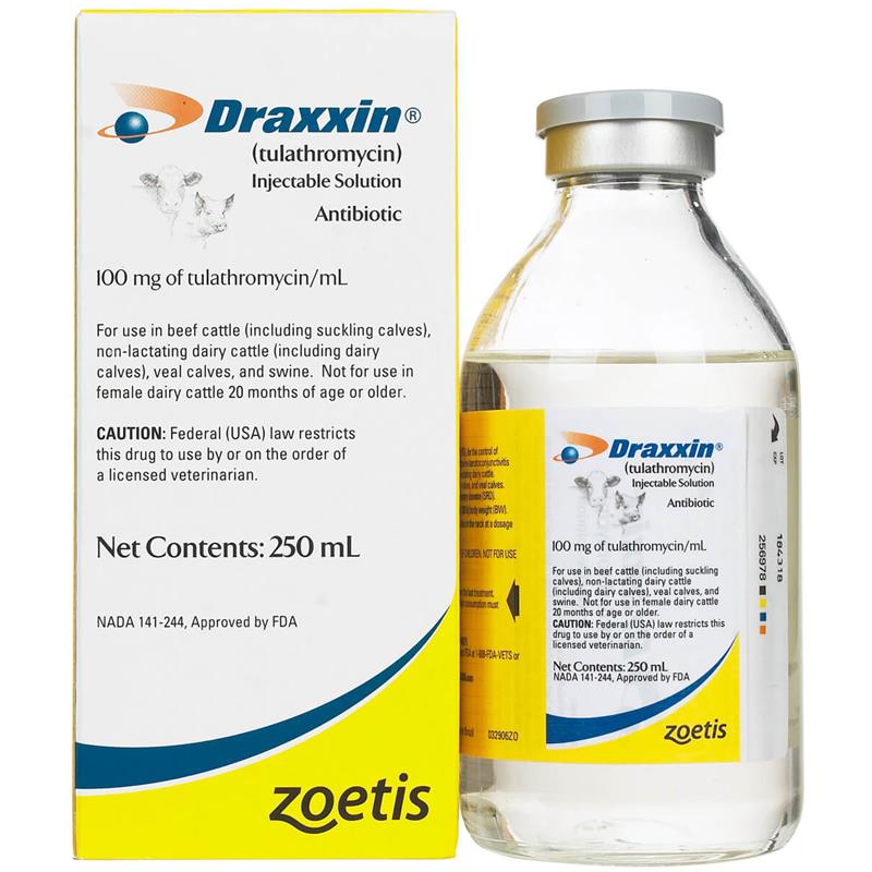 Zoetis Draxxin antibiotics | Order Draxxin for livestock