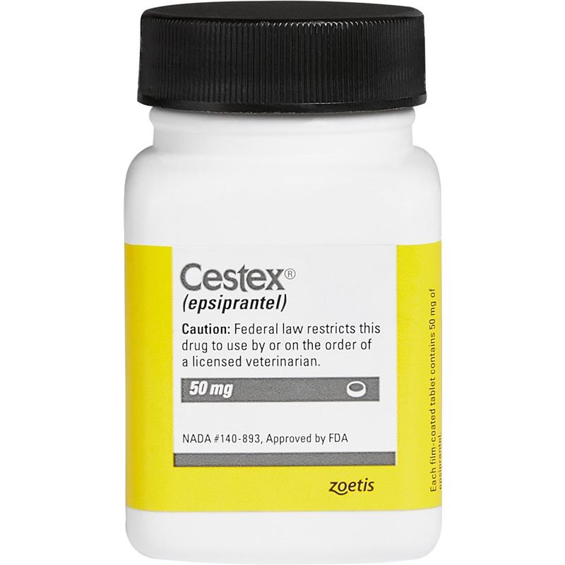 Cestex (Epsiprantel) Tablet for Dogs and Cats | Allivet