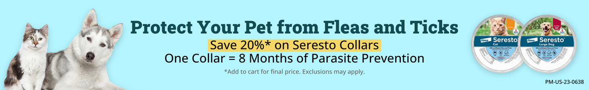 Seresto Flea & Tick Collar for Small & Large Dogs | Allivet