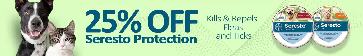 Seresto Flea & Tick Collar for Small & Large Dogs | Allivet