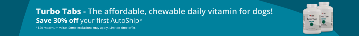 Turbo Tabs Daily Canine Multi-Vitamin Chew Tab, 180 ct